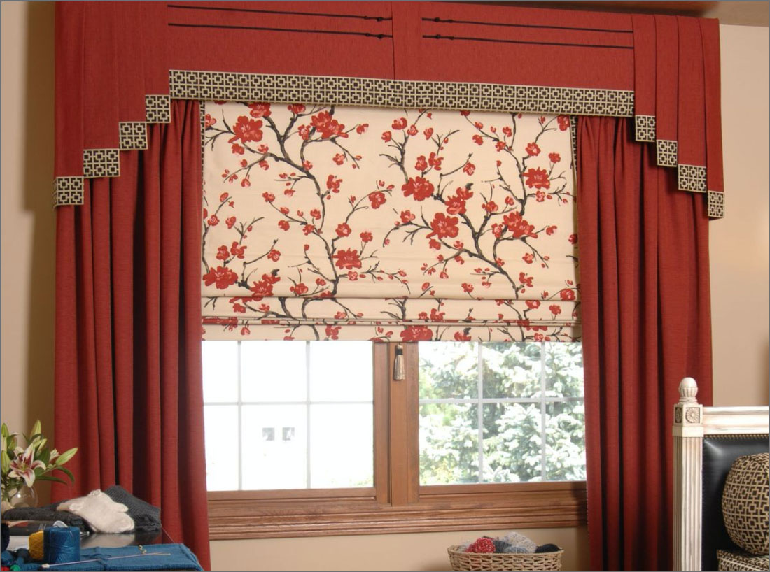 Window Treatments - Classic Sofa